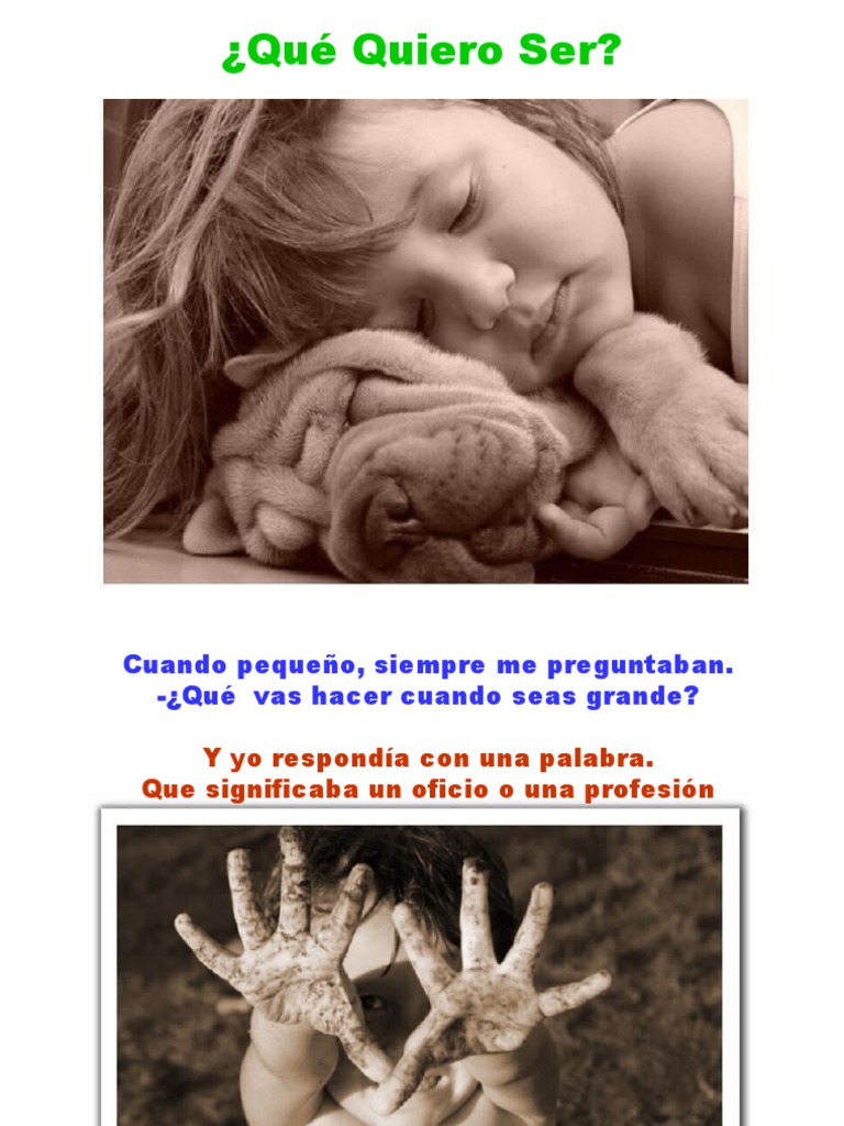 Qué Quiero Ser | PDF