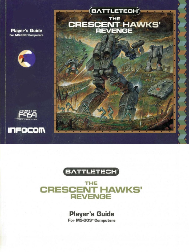 DOS Cresent Hawks Inception Manual | PDF