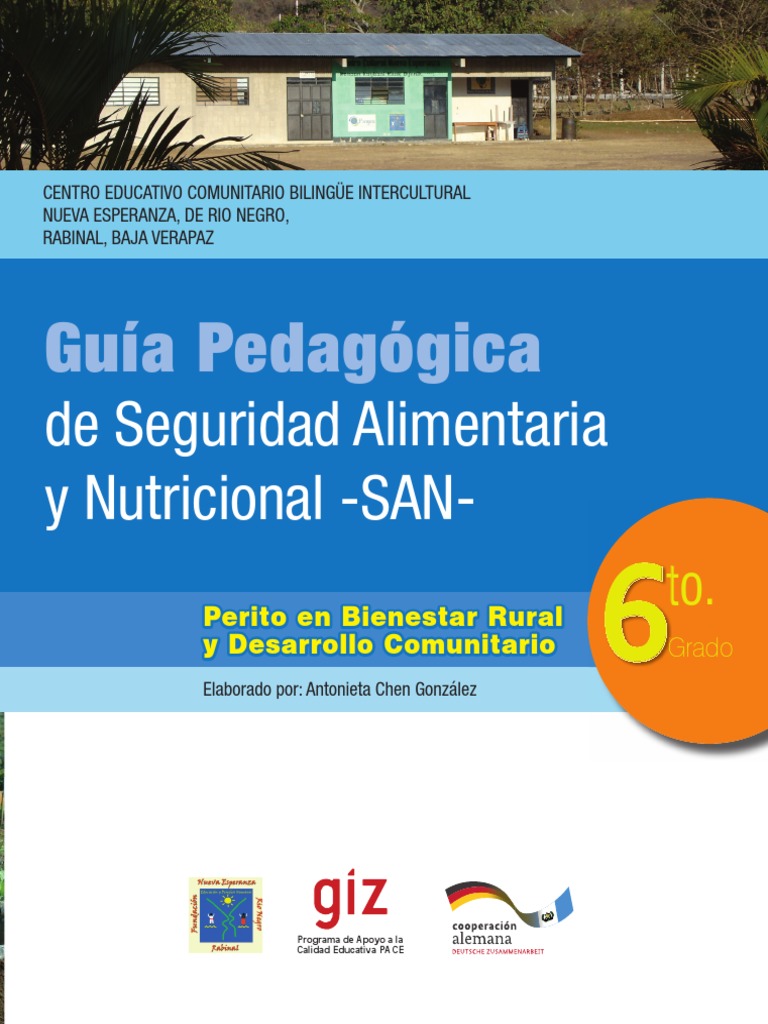 Guía para 6to Perito | PDF | Seguridad alimentaria | Alimentos
