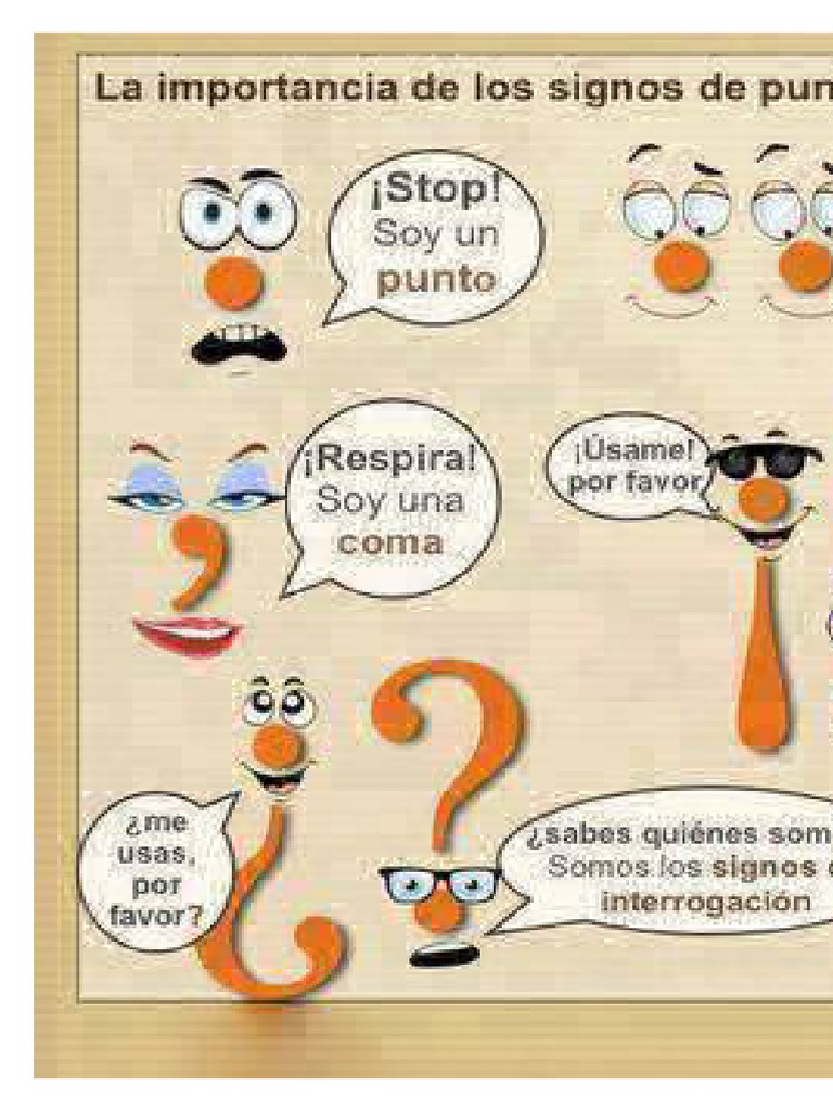Cartel Signos de Puntuacion | PDF