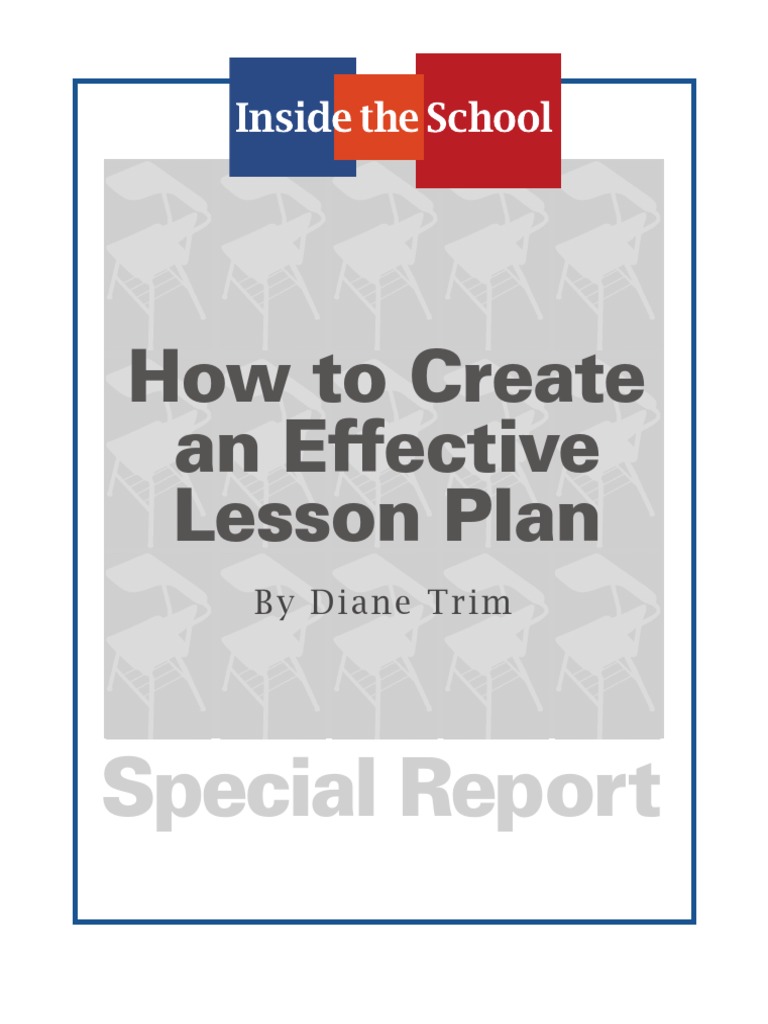 Effective Lesson Planning Guide | PDF | Lesson Plan | Curriculum