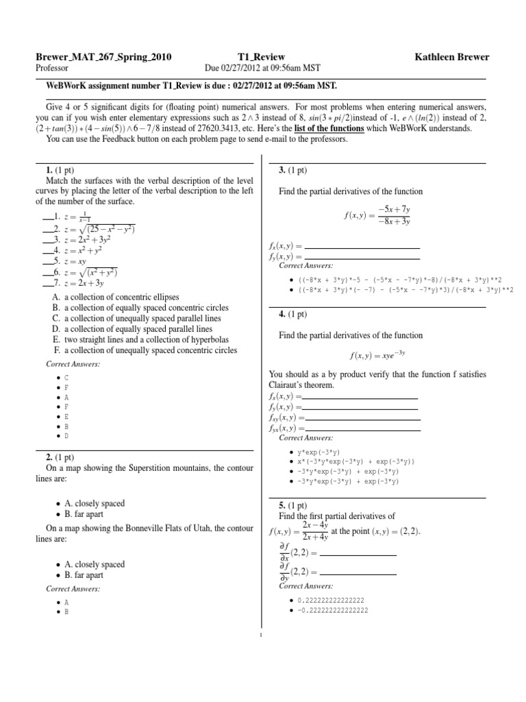 Math 200 1 | PDF | Maxima And Minima | Mathematical Analysis