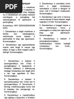 Block Rosary (Ilocano) | PDF