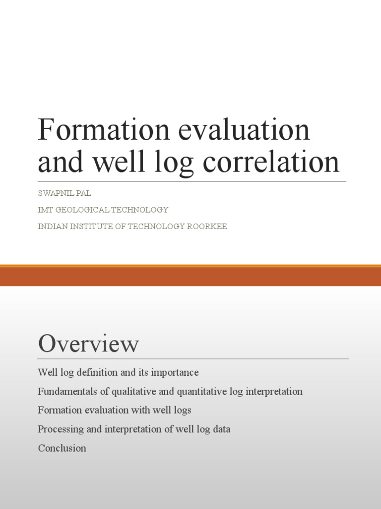 FM Tops & Well-Log Correlation | PDF | Fuel Production | Petroleum