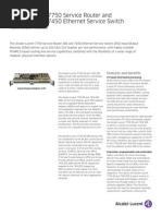 Nokia 7750 SR and 7450 ESS MDA e XP and MDA e Data Sheet EN | PDF ...