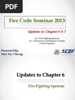 Singapore Fire Code - Means of Escape | PDF | Stairs | Door