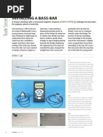 Fitting and Carving A New Cello Bridge | PDF | Cello | String Instruments