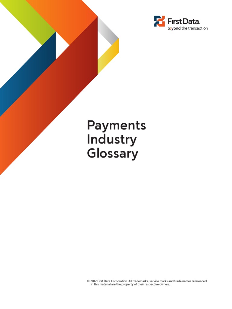 Payments Glossary | PDF | Debit Card | Credit Card