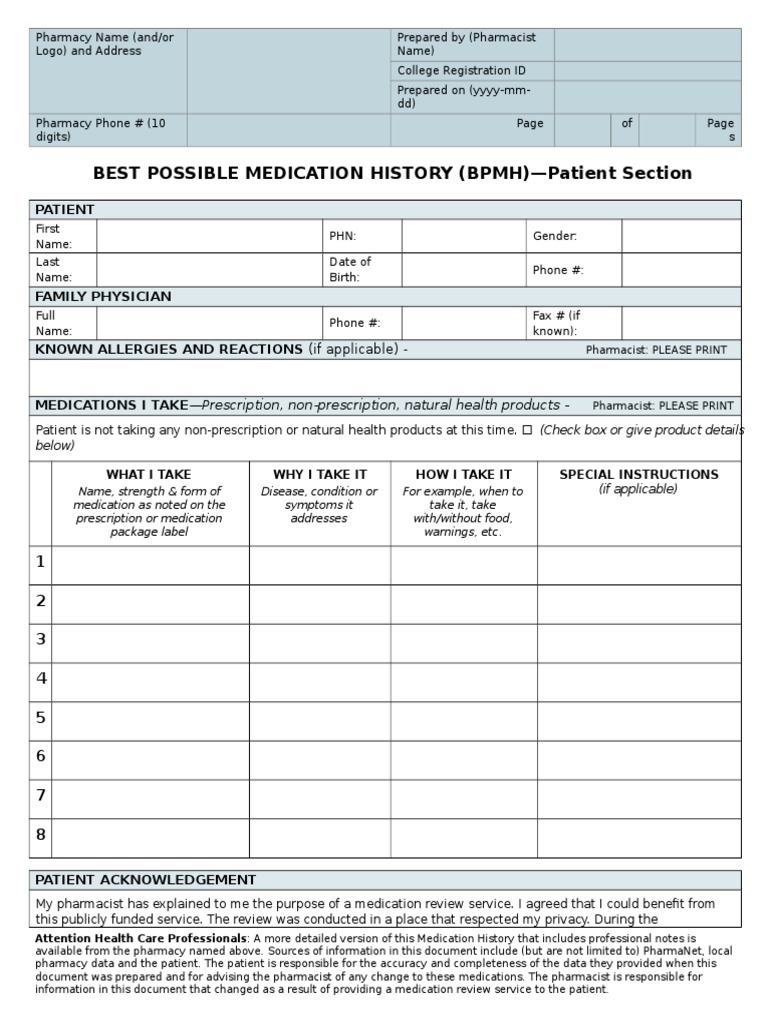 BPMH | PDF | Pharmacy | Pharmaceutical Drug