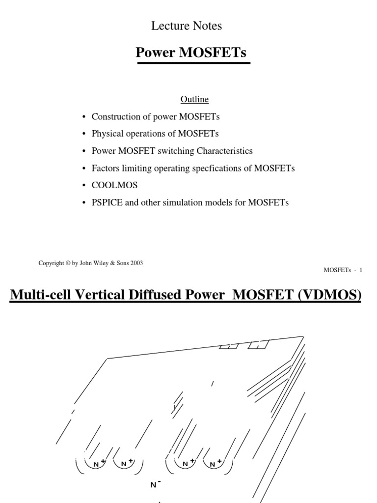 Power Electronics Ned Mohan Slides Ch22 | PDF | Field Effect Transistor ...