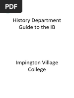 CBA 1 - History - The Past in My Place | PDF