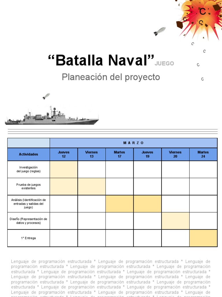 Batalla Naval | PDF | Lenguaje de programación | Programación de ...