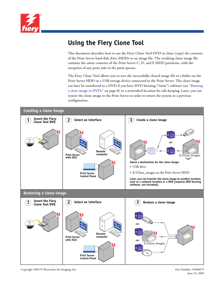 How To Use Clone Tool | PDF | Installation (Computer Programs) | Hard ...