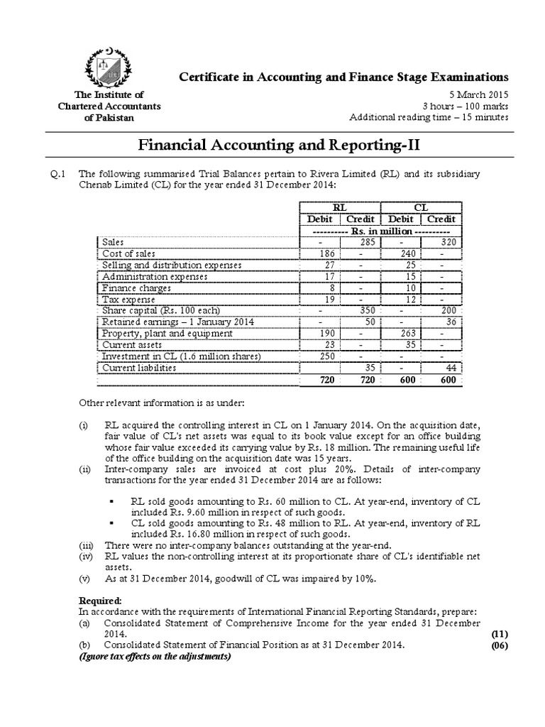 Caf-7 Far2 | PDF | Debits And Credits | Valuation (Finance)
