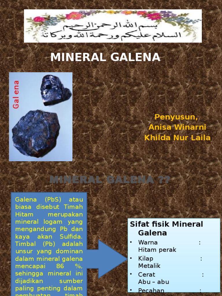 Mineral Galena | PDF