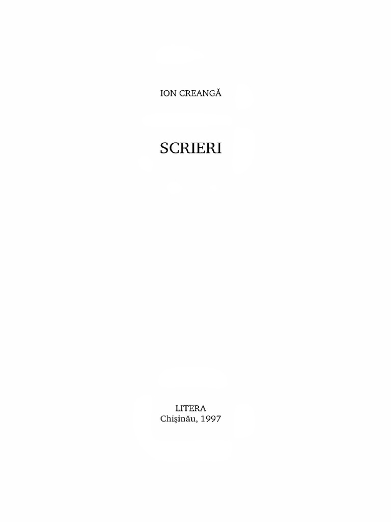 Scrieri | PDF
