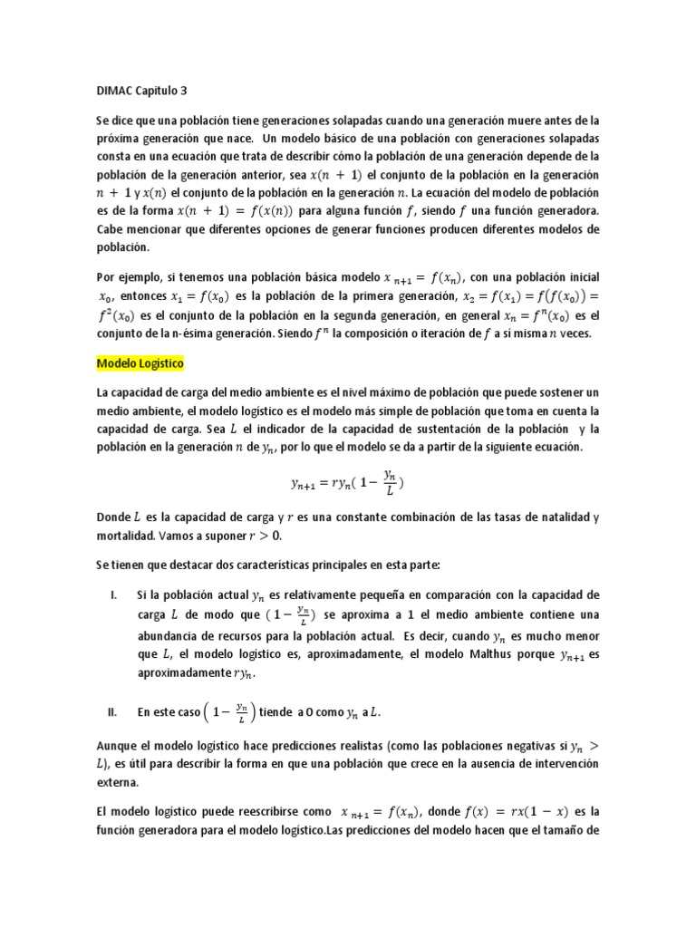 DIMAC | PDF | Ecuaciones | Función (Matemáticas)