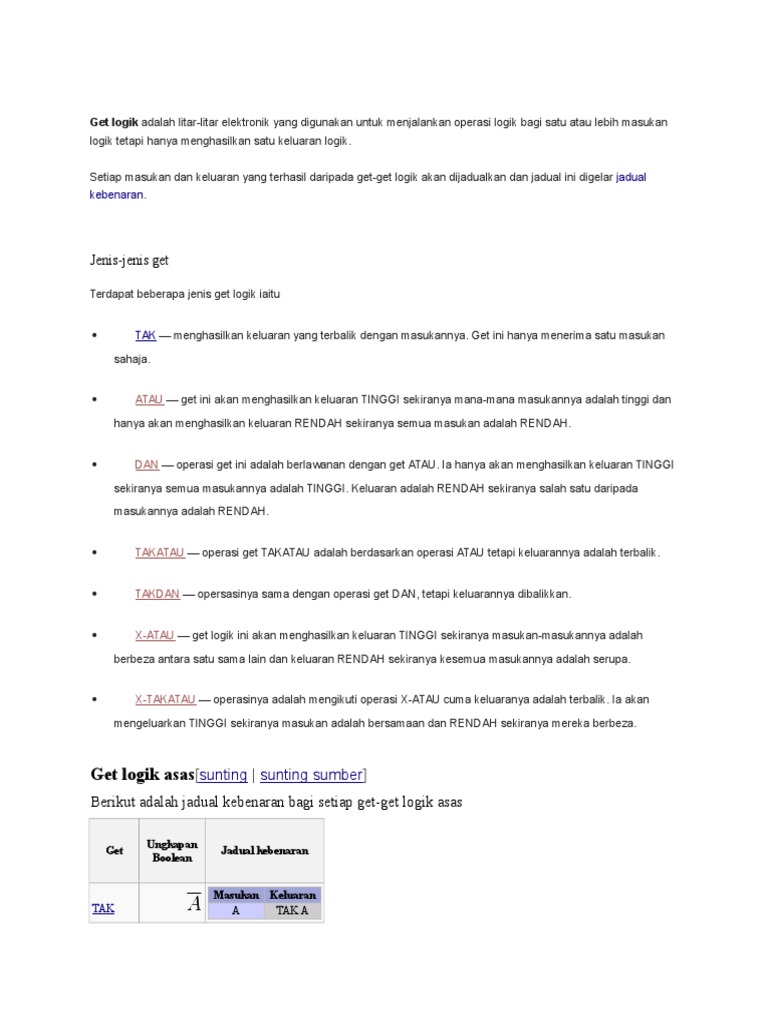 Get Logik | PDF | Menyampaikan | Beralih