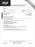 Example Form 1 Science Paper (With Answers) | PDF | Combustion ...
