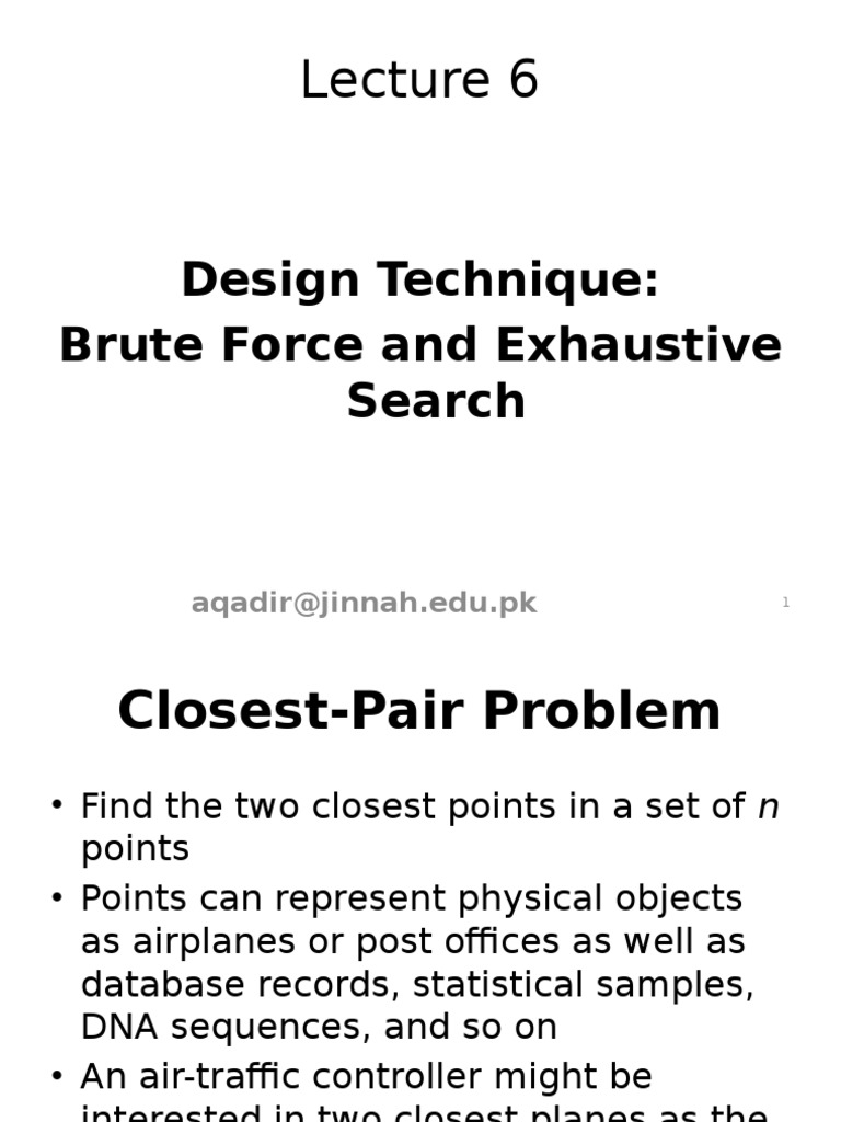Brute Force Design | PDF | Mathematical Relations | Theoretical Computer Science