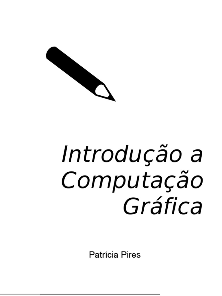 Apostila De Computação Grafica Pdf Resolução De Imagem Impressão