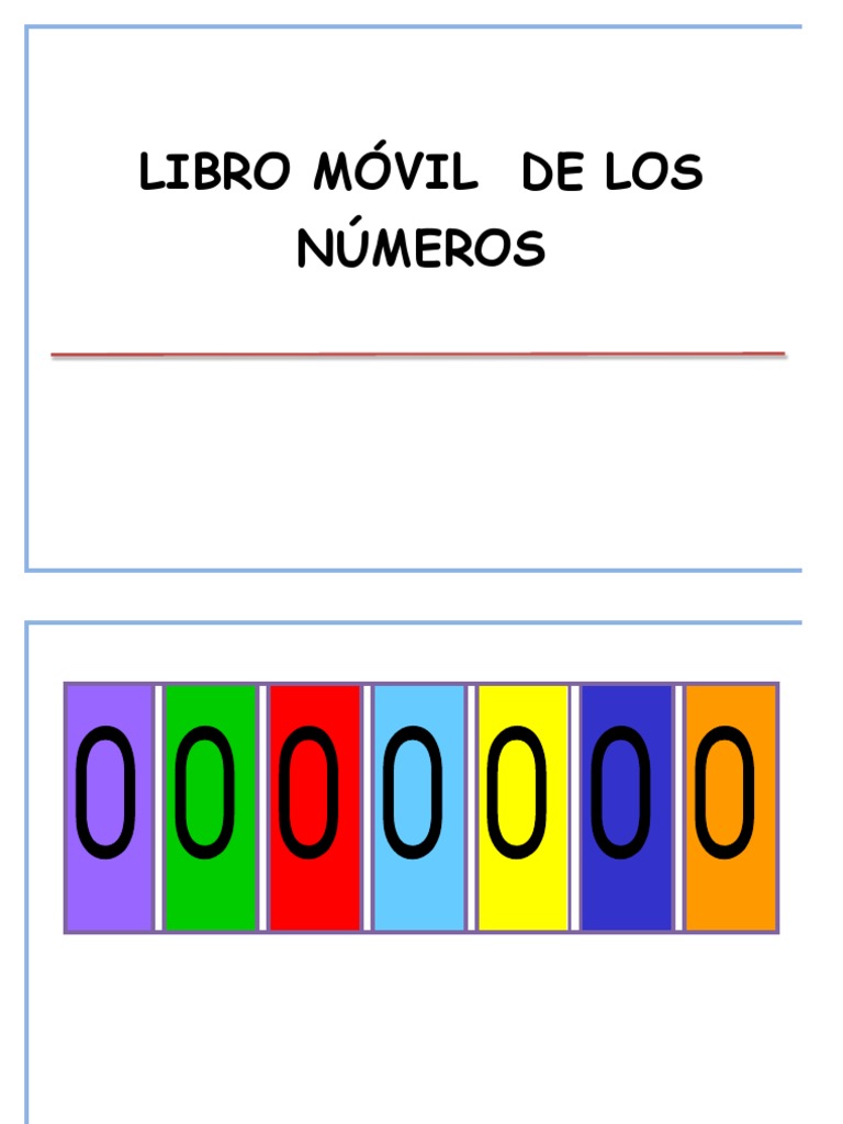 Libro Móvil Números | PDF