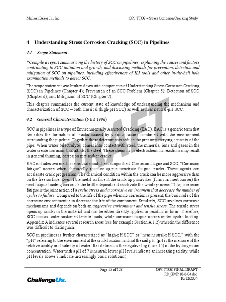 Understanding Pipeline SCC Mechanisms | PDF | Fracture | Corrosion
