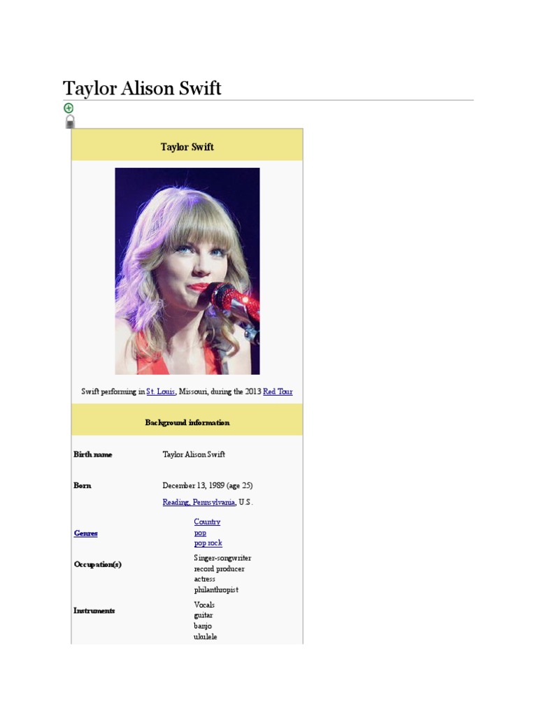 T Swizzle | PDF | Social Science | Art