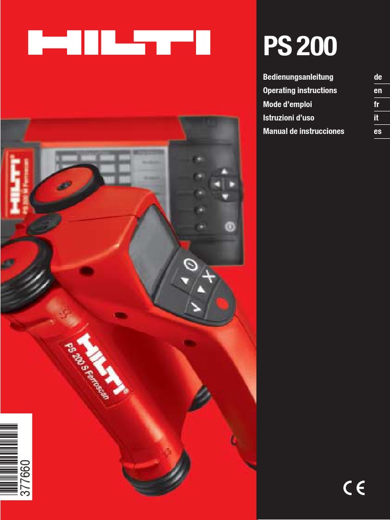 Operating Instructions PS 200 - en PDF | PDF | Image Scanner | Menu ...
