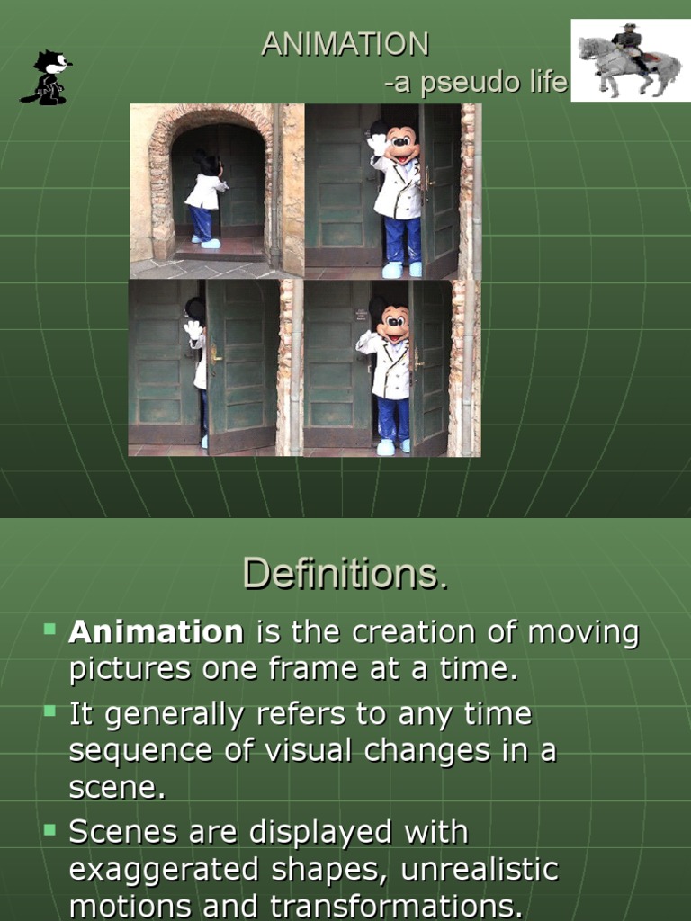 Animation - A Pseudo Life | PDF | Computer Animation | Animation