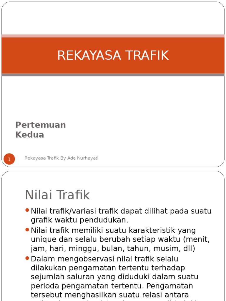 Rekayasa Trafik Telekomunikasi | PDF | Bisnis | Komputer