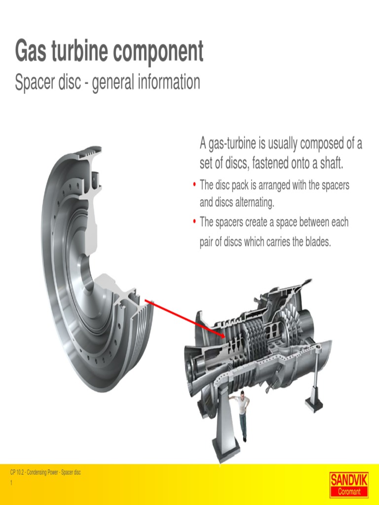 Gas Turbine Component: Spacer Disc - General Information | PDF | Gas ...