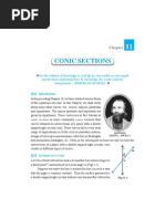 Conic Sections Class 11 Notes | PDF | Ellipse | Circle