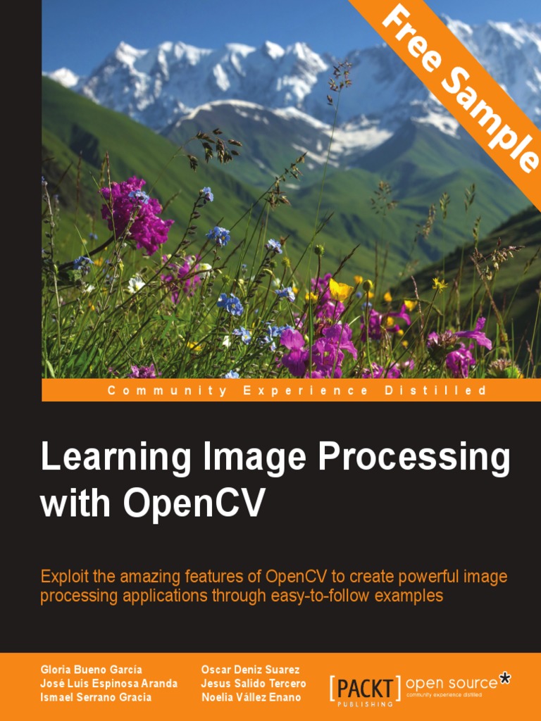 Learning Image Processing With OpenCV - Sample Chapter | PDF | High ...