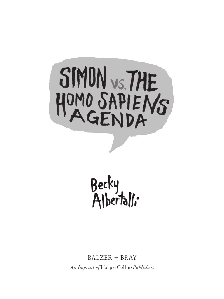 Chapter Sampler: Simon Vs The Homo Sapiens Agenda | PDF
