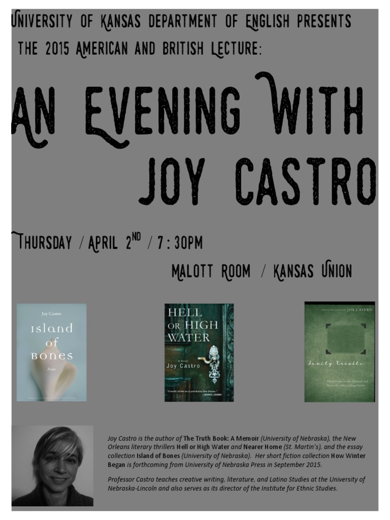 Joy Castro Visit | PDF