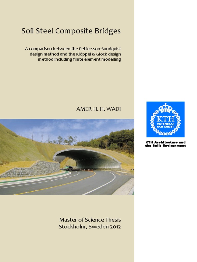 Soil Steel Composite Bridges | PDF | Structural Steel | Fatigue (Material)