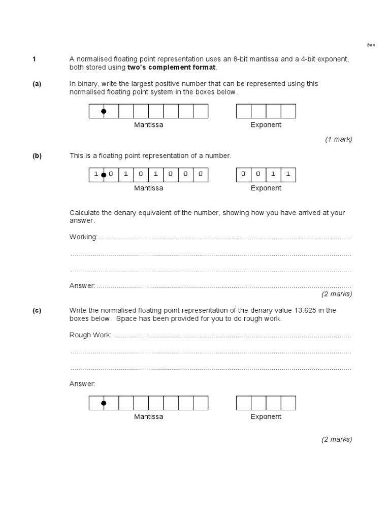 Floating Point Representation | PDF | Numbers | Discrete Mathematics