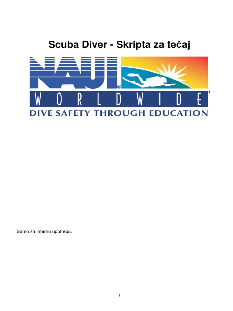 Podvodna Skripta PDF | PDF