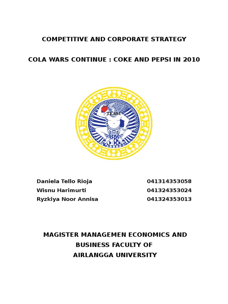 Cola Wars 2020: Exploring Porter's Five Forces and Strategies for Coca ...