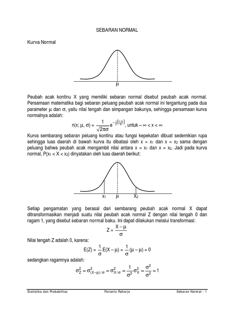06 Normal | PDF | Metode & Bahan Ajar | Sains & Matematika