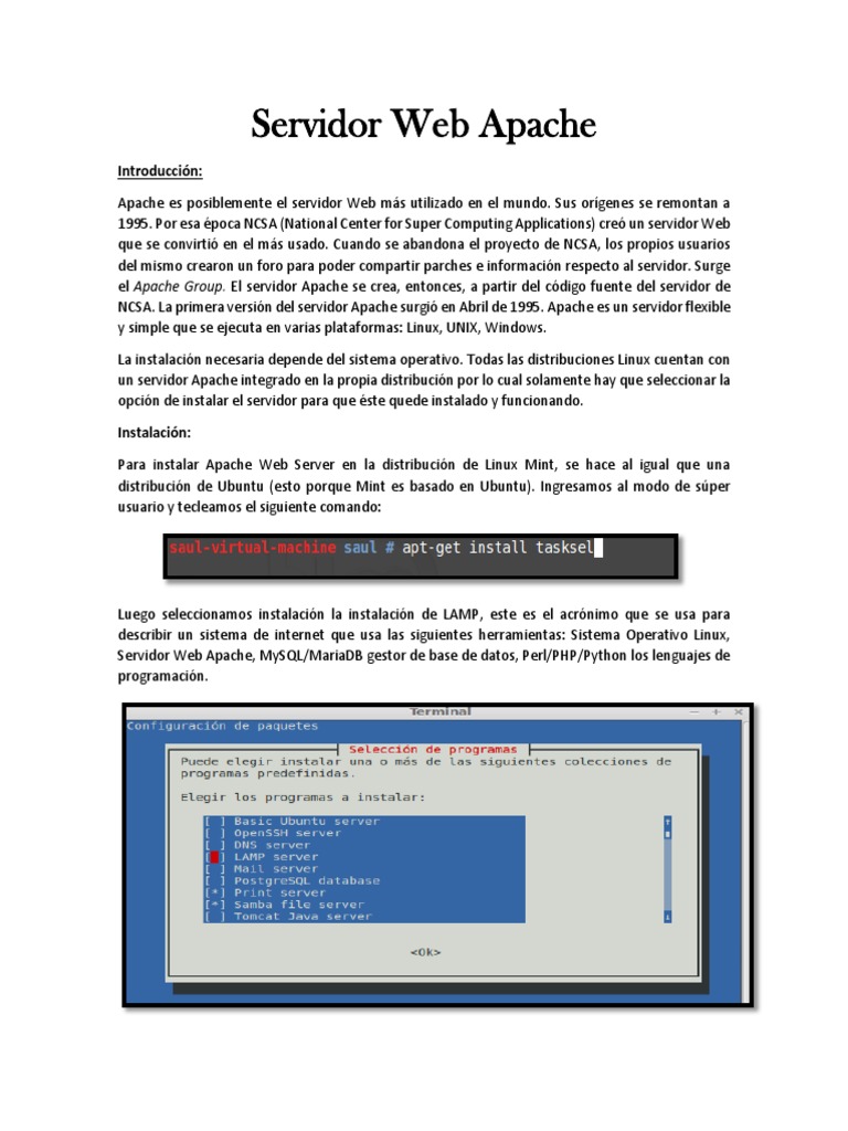 Servidor Web Apache | PDF | Transport Layer Security | Servidor HTTP Apache