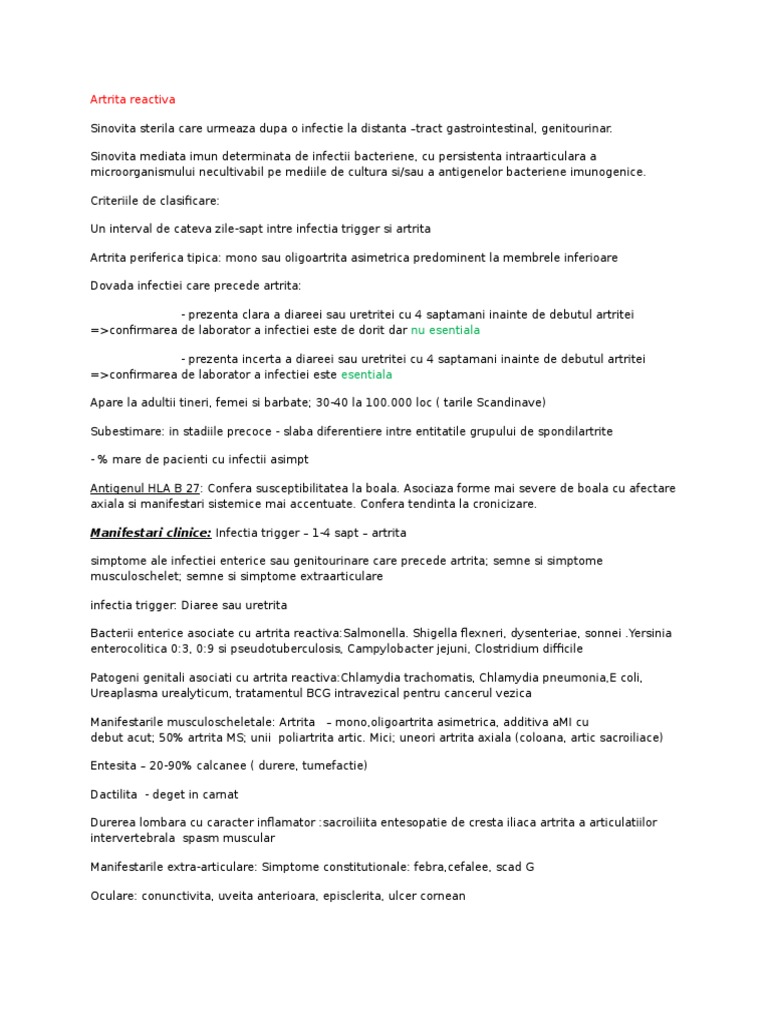 Artrita Reactiva | PDF | Autoajuda