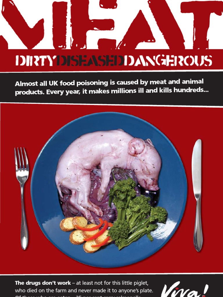 MEAT - Dirty Diseased Dangerous | PDF | Foodborne Illness | Meat