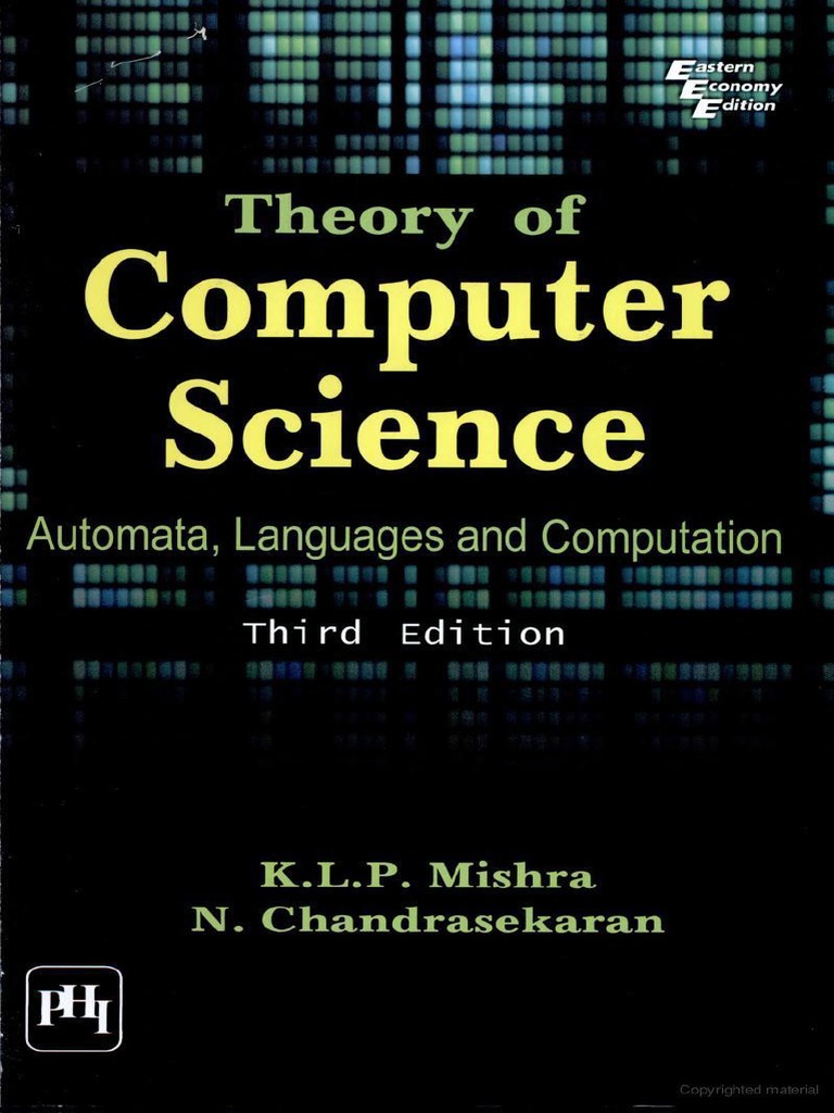 Theory of Computer Science | PDF