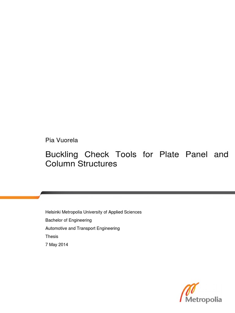 Buckling Check | PDF