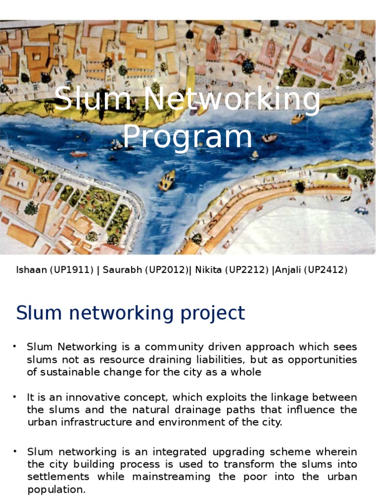 Slum networking, indore | Slum | Sanitation