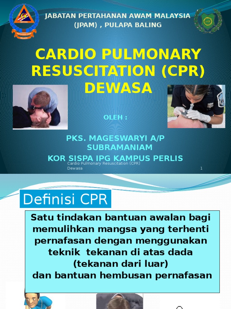 CPR Dewasa | PDF