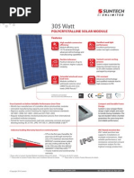 SP75 | PDF | Solar Panel | Solar Cell