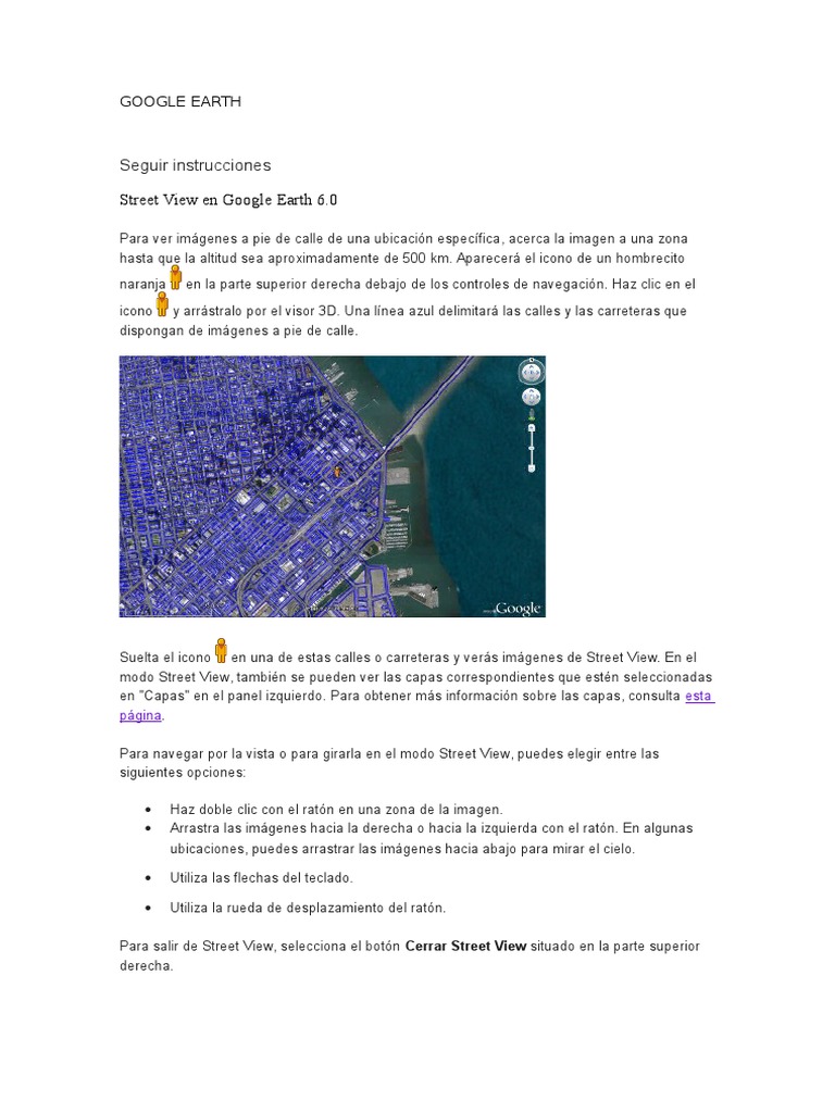 Google Earth | PDF | Google | Point and Click